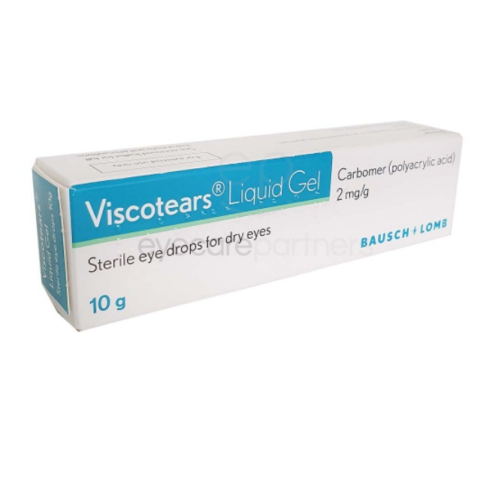 Viscotears Liquid Gel Sterile Eye Drops - 10g | Your Meds Delivered