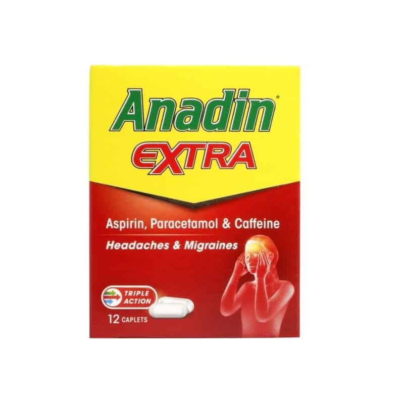 Anadin Extra 12 caplets | Your Meds Delivered